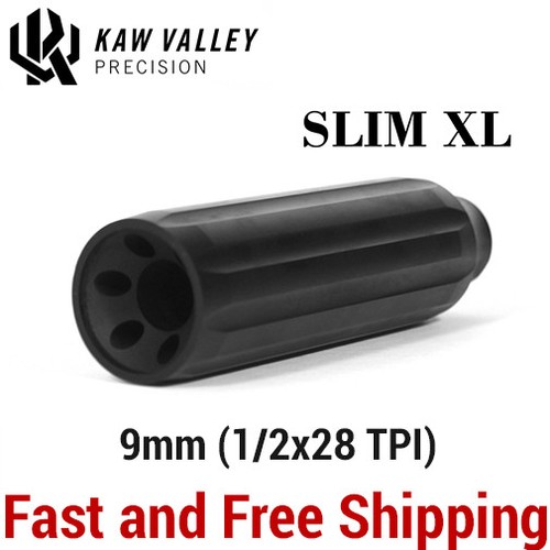 Kaw Valley Precision XL Extra Long Slim 9mm Linear Comp/Compensator 1 ...
