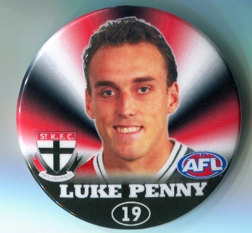 2005 Player Badge Luke Penny (St Kilda) | eBay