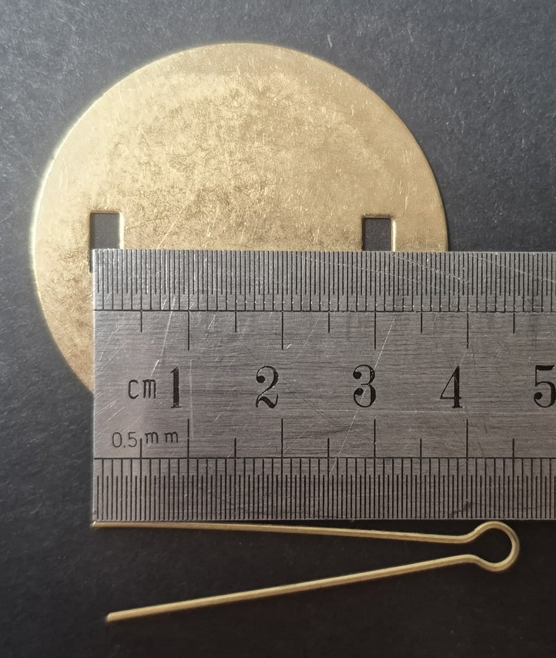 CAP BADGE BACK PLATE & PIN X 5 | eBay UK