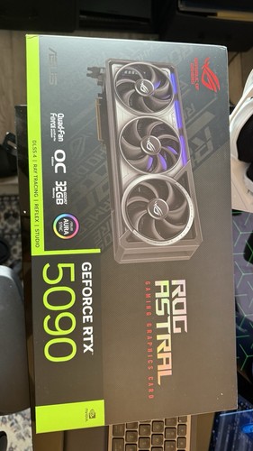 Open Box - ASUS NVIDIA RTX 5090 ROG Astral OC Edition 32GB GDDR7 Under ...