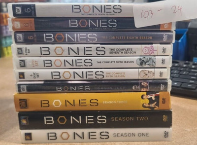 BONES TV Series Complete Seasons 1 2 3 4 5 6 7 8 9 10 DVD's Boxed Sets ...