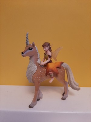 Schleich Bayala Female Elf On Forest Unicorn 70470 | eBay