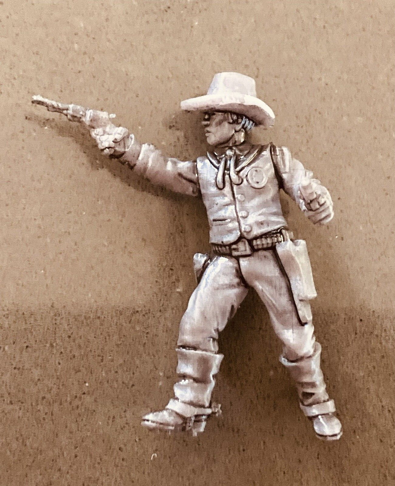 28mm Wild West Miniatures Lawmen Set of 7 Dead Man's Hand, Fistful of ...