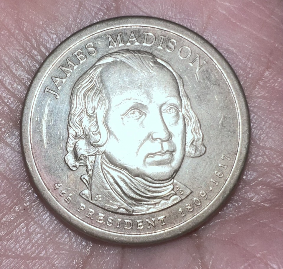 James Madison Dollar Coin 1809-1817 $1 Dollar Gold Coin | eBay