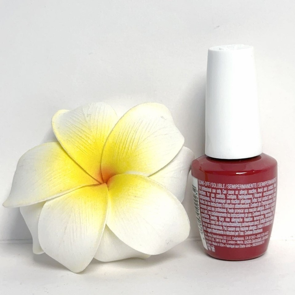 OPI Soak Off Gel Nail Polish GC F007 Red-veal Your Truth 0.5oz | eBay