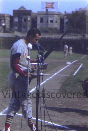 Stan Musial 1963 Final Road Game Original Vintage 35mm Slide ...