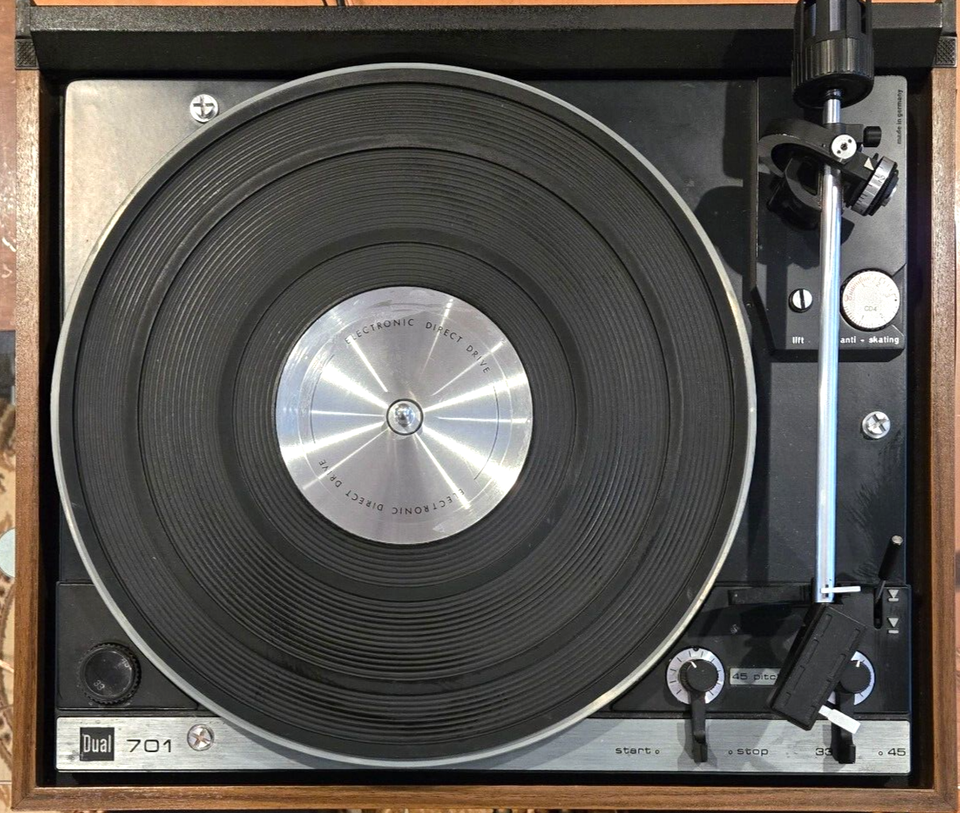 Dual 701 Direct Drive Turntable w/ Dustcover and Shure M91E cartridge ...