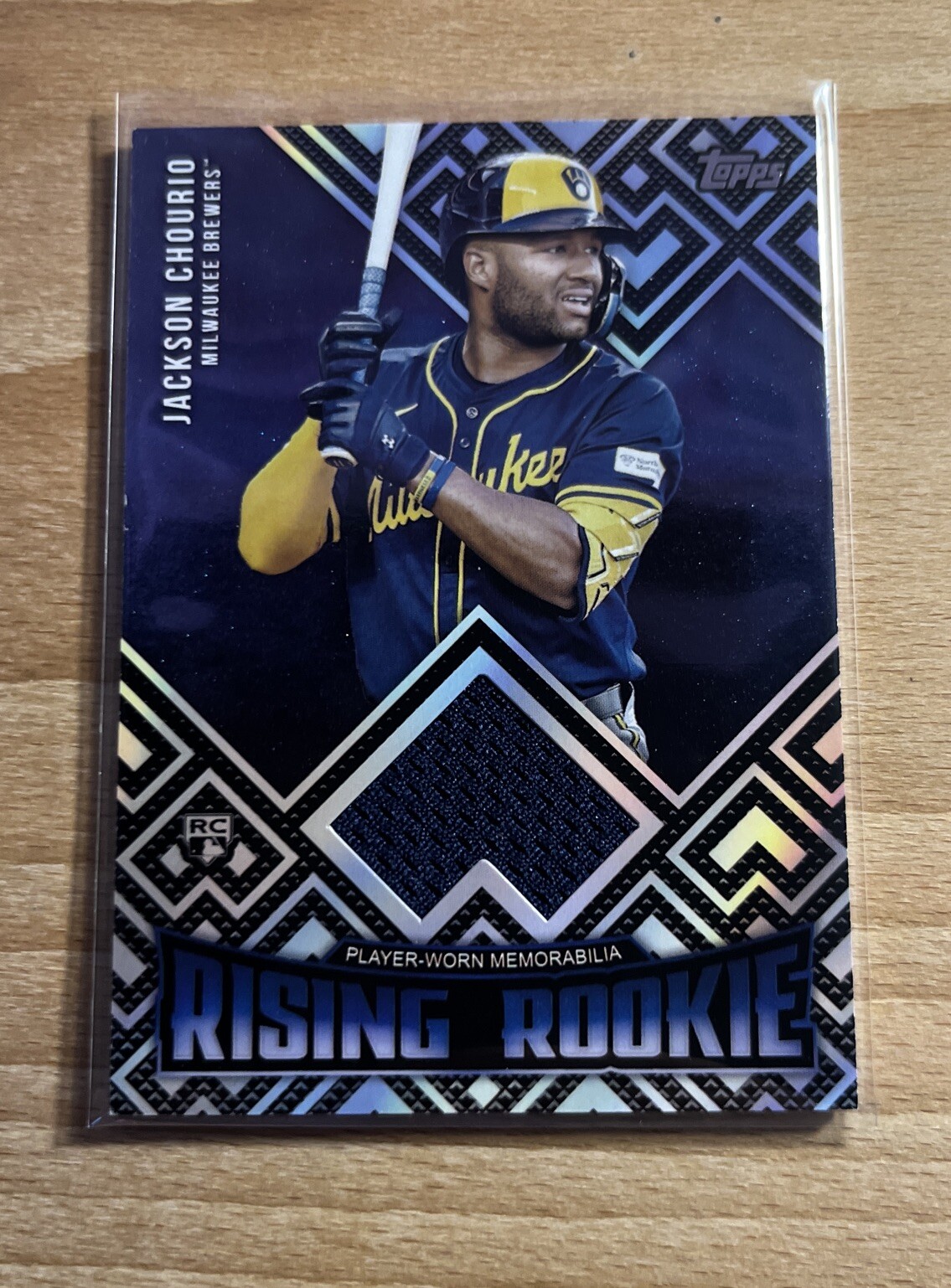 2024 Topps Rookie Rising Jackson Chourio Jersey Patch Sp RC Rookie | eBay