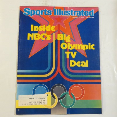 Sports Illustrated Feb 21, 1977, Inside NBC's Big Olympic TV Deal E7 | eBay