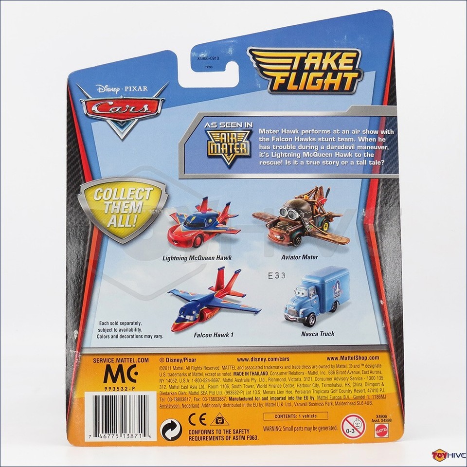 Disney Pixar Cars Take Flight Aviator Mater Deluxe diecast by Mattel ...