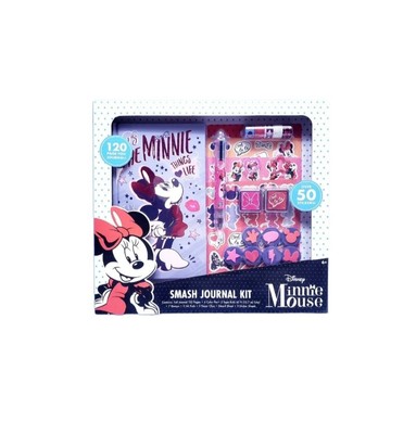 Disney Minnie Mouse Smash Journal Kit Exclusive 50+ Stickers Pen Tape ...