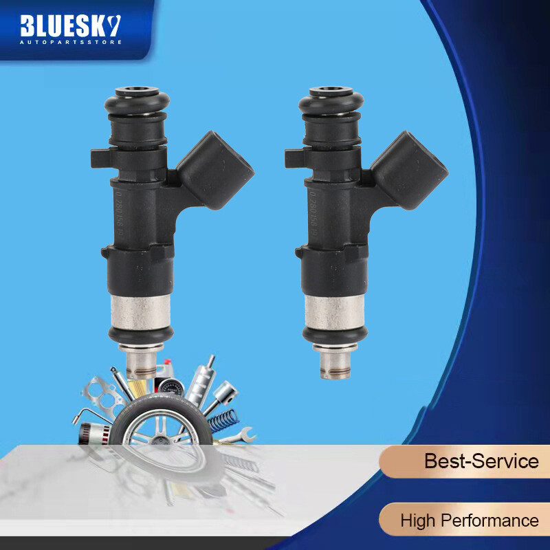 New 2pcs Fuel Injectors 0280158197 For 2012 Polaris RZR S800 RZR800 ...