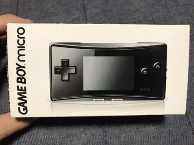 Nintendo Game Boy Micro Black Box from jAPAN | eBay