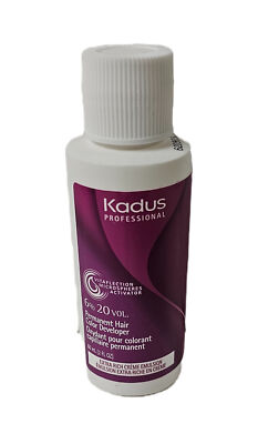 Kadus professional 6% 20 volume permanent hair color developer; 2fl.oz ...