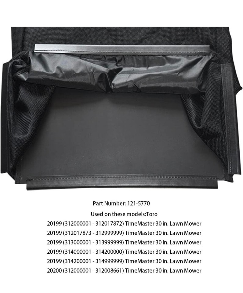 121-5770 Grass Bag For Toro 30" Timemaster Lawn Mower | eBay