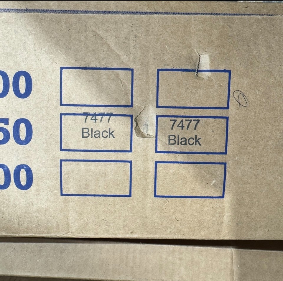 RWD Db Edge Coiled Ext Trim. 2 Boxes Of 200’. 2.50 Black 7477 | eBay