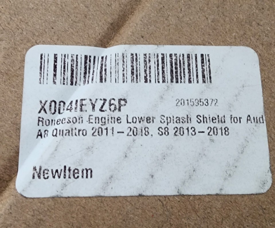 Under Engine Gearbox Splash Shield Guard Fits For Audi A8 D4 2009 2010 ...