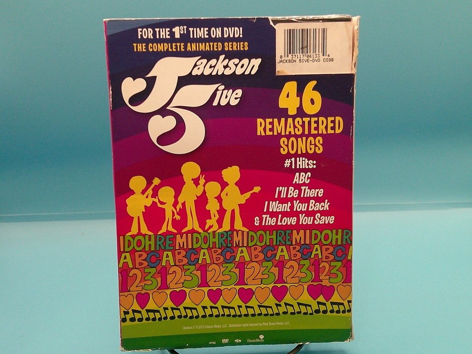 Jackson 5ive DVD The Complete Animated Series 1st time on DVD | eBay