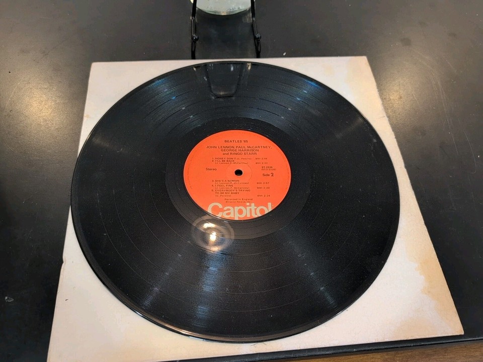 BEATLES Beatles '65 ST2228 JV LP Capitol Vinyl 12" Vinyl | eBay