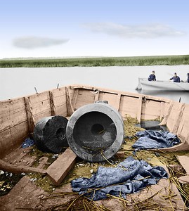 Swamp Angel Gun Parrot Gun Cannon SC Color Tinted photo Civil War 03618 ...