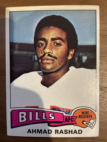 1975 Topps - Ahmad Rashad #115 for sale online | eBay