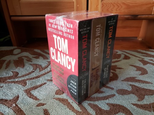 Tom Clancy: Jack Ryan Action Pack, 3 Book Boxed Set, Paperback ...