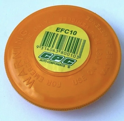 EMERGENCY PETROL FUEL CAP UNIVERSAL FIT AUST made owned CPC EFC10 NEW ...