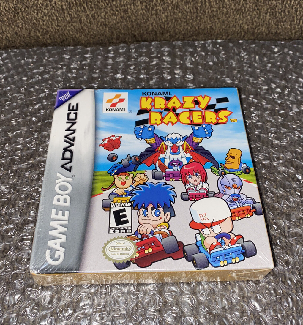 Konami Krazy Racers NEW SEALED! H-SEAM Nintendo GameBoy Advance SUPER ...