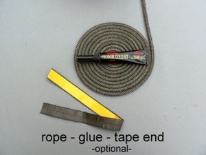Premium Soft Round Rope Stove Door 4mm to 14mm & optional Glue or Tape ...