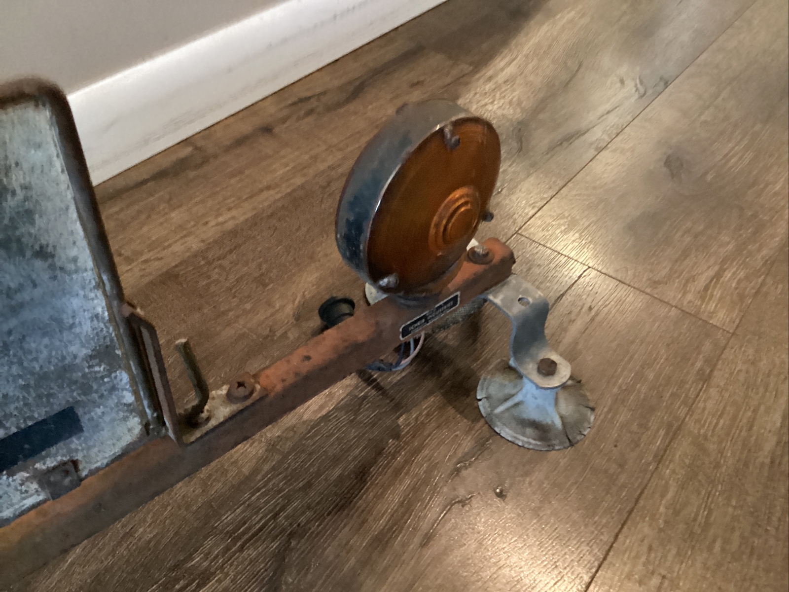 USPS POSTAL MAIL JEEP TRUCK ROOF RACK LAMP LIGHT SIGN TOPPER US POST ...