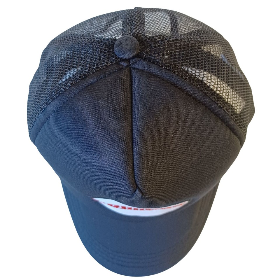 Lincoln Hawk Bonneau Trucker Hat Over The Top Movie Black Cap 80s Arm ...