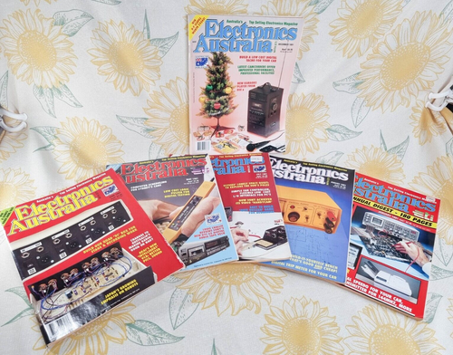 Vintage | 6 x Electronics Australia Magazine 1990s Issues Bulk Lot ...