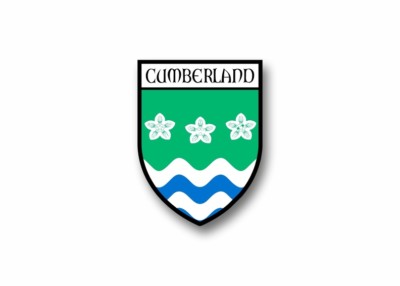 Sticker county shield car vinyl souvenir decal flag caravan crest ...