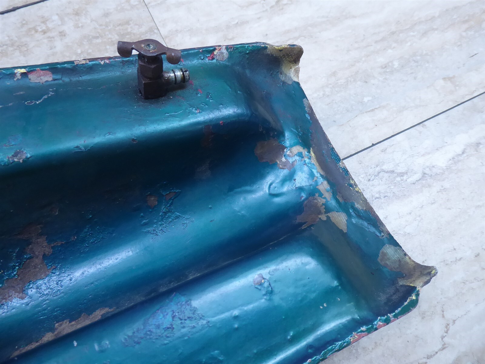 1970's Hodaka Alsport Steen 100cc Fiberglass Mini Bike Gas Fuel Tank ...