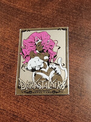 Pink Felicia P2 Metal Card - Darkstalkers Vampire Savior - UDON Limited ...