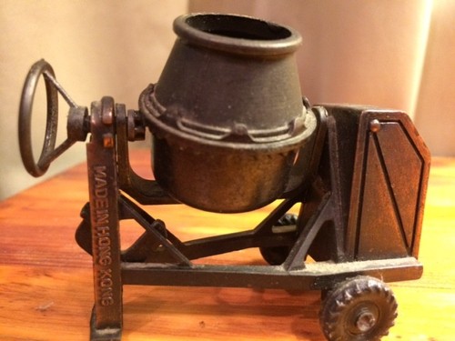 Metal Cement Mixer Pencil Sharpener Novelty Vintage | eBay