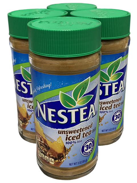 6 X 90 g NESTEA Tea Mix Iced 100% Powder Drink Instant Unsweetened ...
