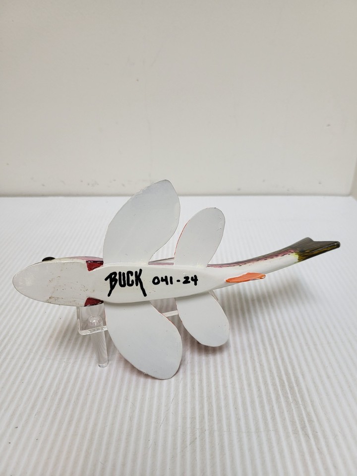Fish Decoy Scott Buckmaster Cadillac Michigan 2024 | eBay