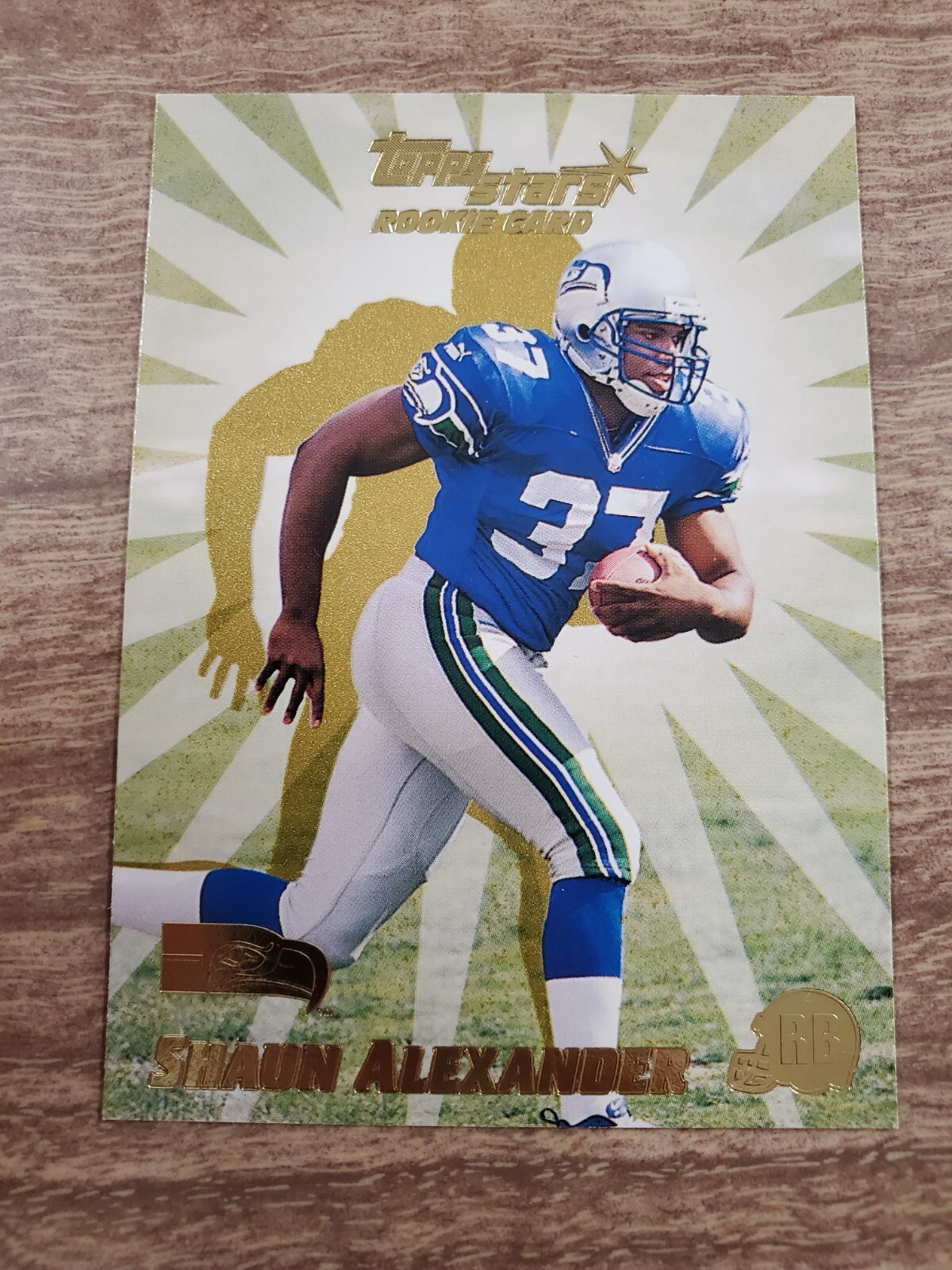 Shaun Alexander 2000 Topps Stars Rookie Card | eBay