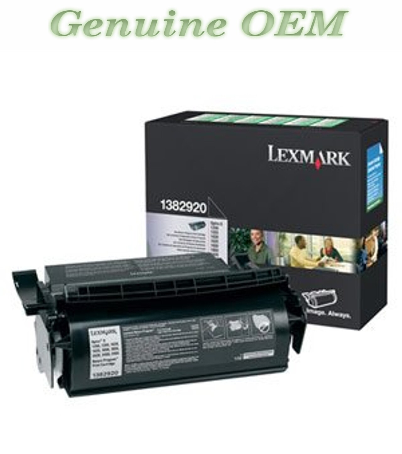 24B1424 Original OEM Lexmark Toner, Black Genuine Sealed | eBay