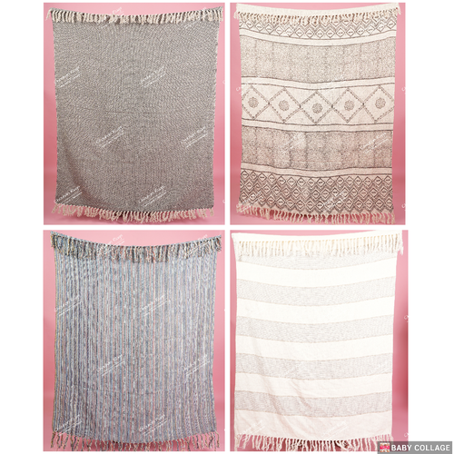 Handmade Rust Throw Authentic African Style Decor for Home Hand Loom ...