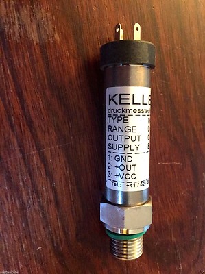 Keller PAA-21SR/80444.3-1 Pressure Sensor Transducer 0-1 BAR 0-14.5PSI ...