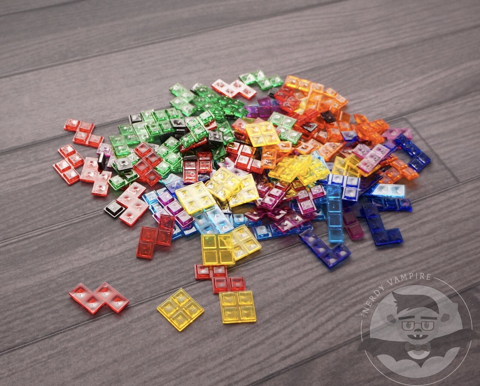 Tetris Strategy Board Game | All 112 Tetriminos Block Shape Pieces ...