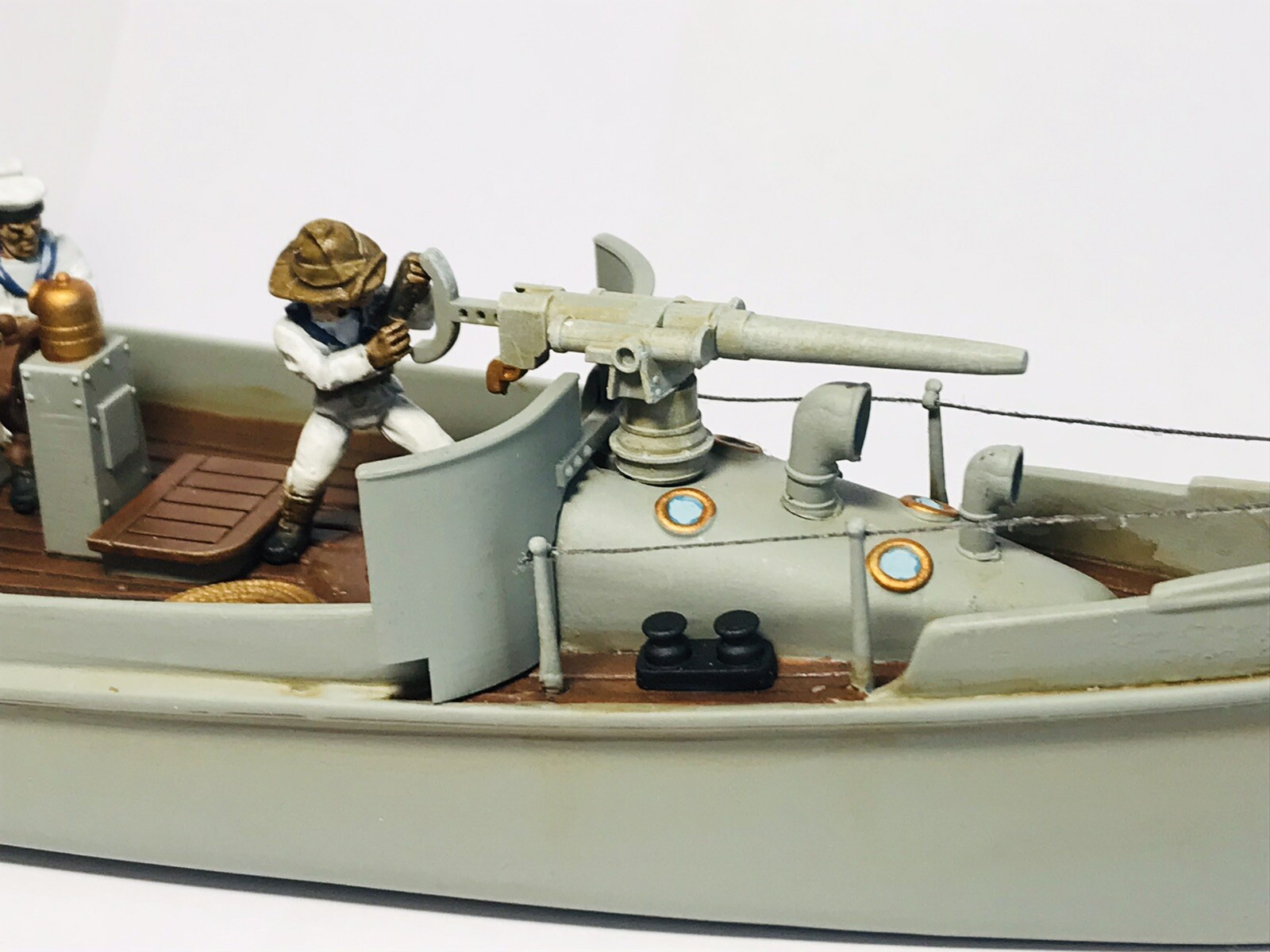 WW1 German/British Steamer Kit “KINGANI” “HMS FIFI” East Africa (1/56 ...