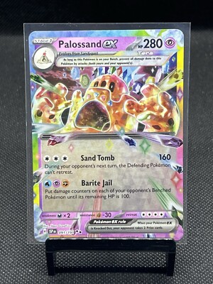 Pokemon - Palossand ex - 091/191 - Surging Sparks - Holo - Double Rare ...