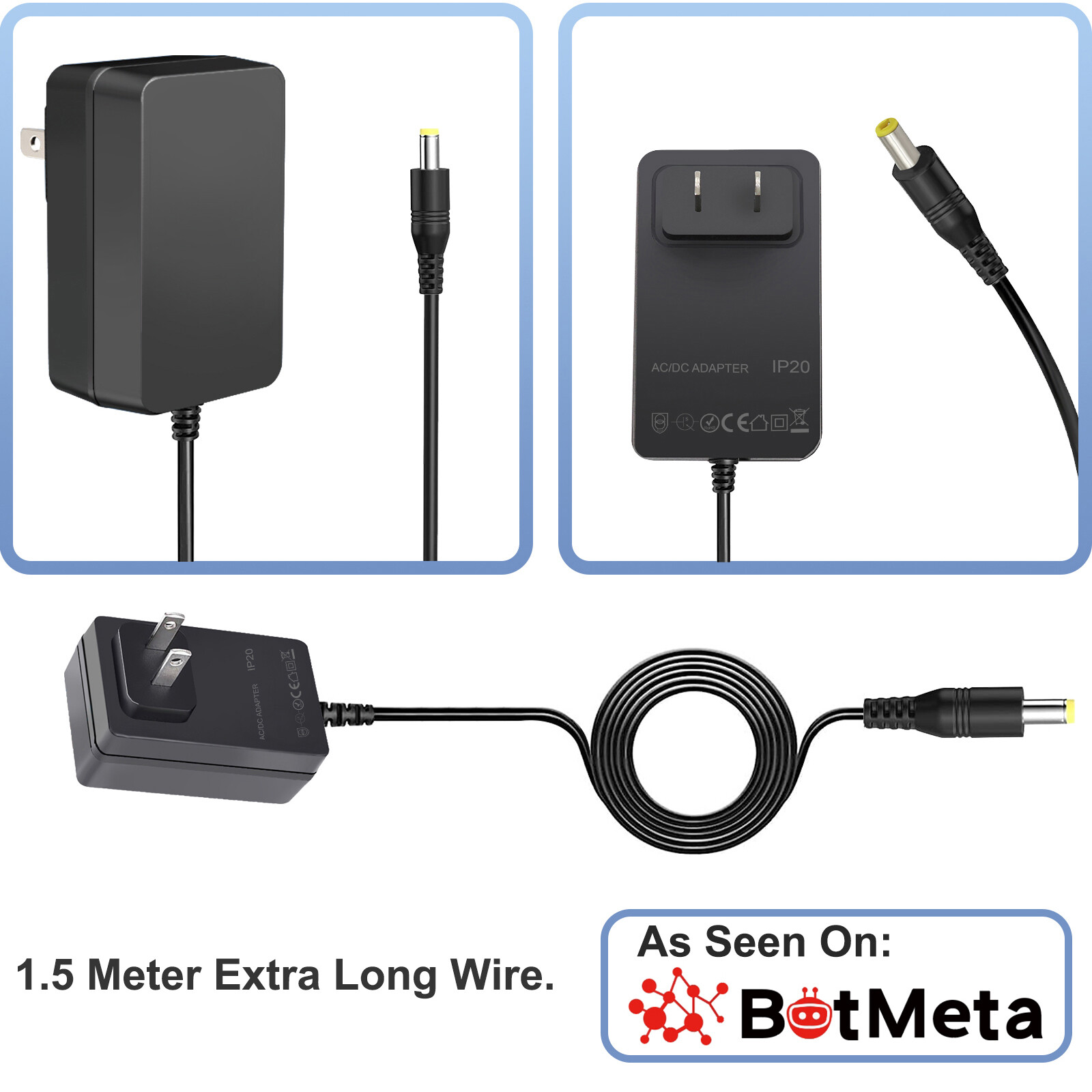 Replacement Power Adapter for Maxtor OneTouch One Touch 4 500GB Hard ...