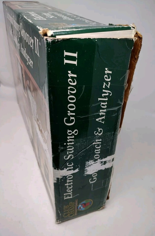 Club Champ Electronic Swing Groover II Golf Coach & Analyzer w/Box New ...