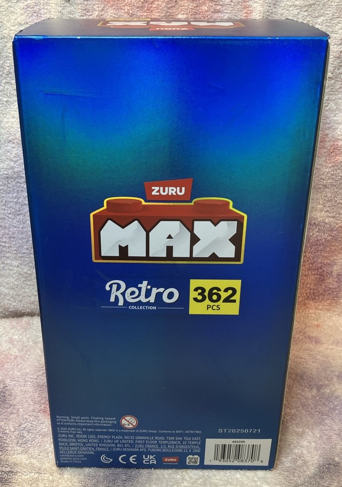 ZURU MAX Retro Collection Building Set 362 Pcs Rotary Phone & Computer ...