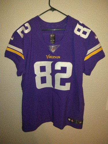NFL Nike Authentic Elite Minnesota Vikings Kyle Rudolph Jersey Signed ...