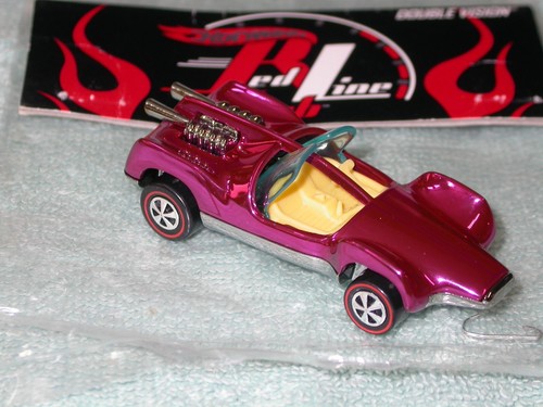 Hot Wheels Convention RLC Red Line Club Double Vision PINK w/baggie ...